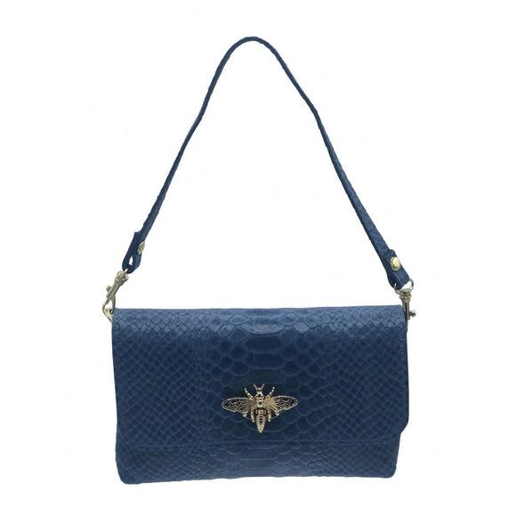 GERMAN FUENTES | Bags | New German Fuentes Bijou Bee Bag In Denim Blue ...